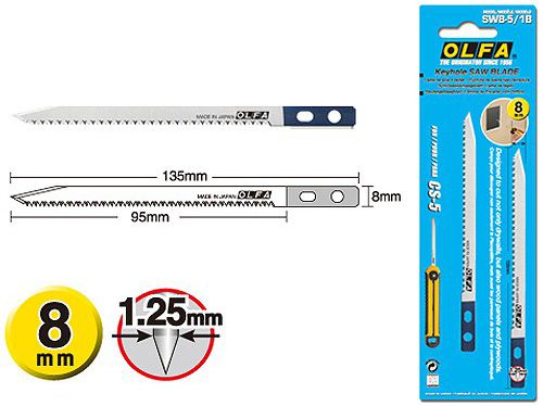 Rezervna testerica za CS-5 skalpel - SWB-5/1B - Olfa