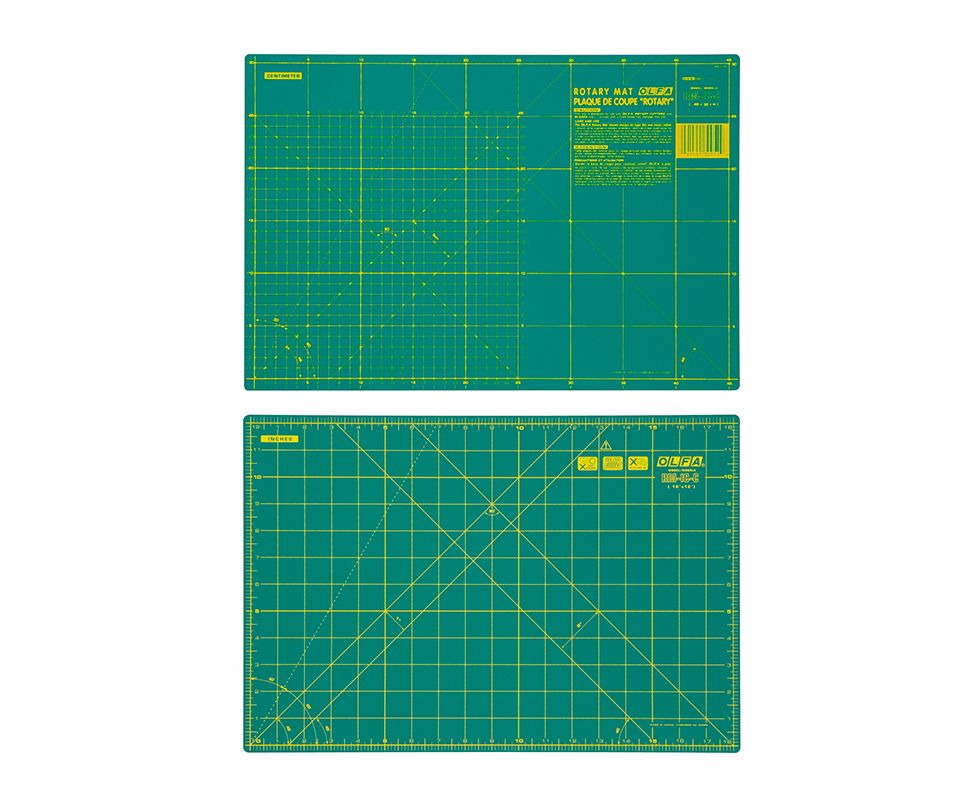 Podloga za sečenje sa specijalnom silikonskom podlogom 450x300x1,5 mm - RM-IC-C - Olfa