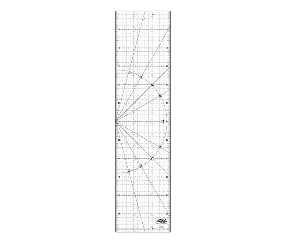 Lenjir koji omogućava korisnicima precizna merenja 15x60 cm MQR-15x60 - Olfa