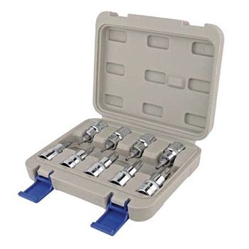 Set nasadnih Torx ključeva 1/2" 9 kom. - 129-9T-4 - Irimo