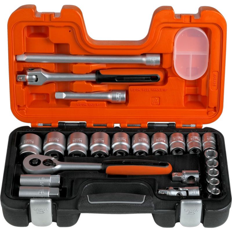 Set nasadnih ključeva (1/2” 24kom) S240 - Bahco