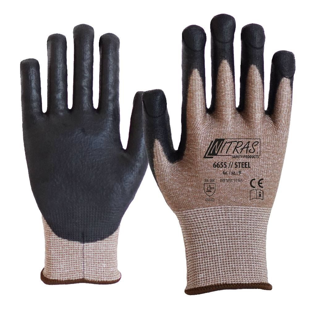 Nitras Steel 6655 zaštitne rukavice protiv uboda igle - prosecanja