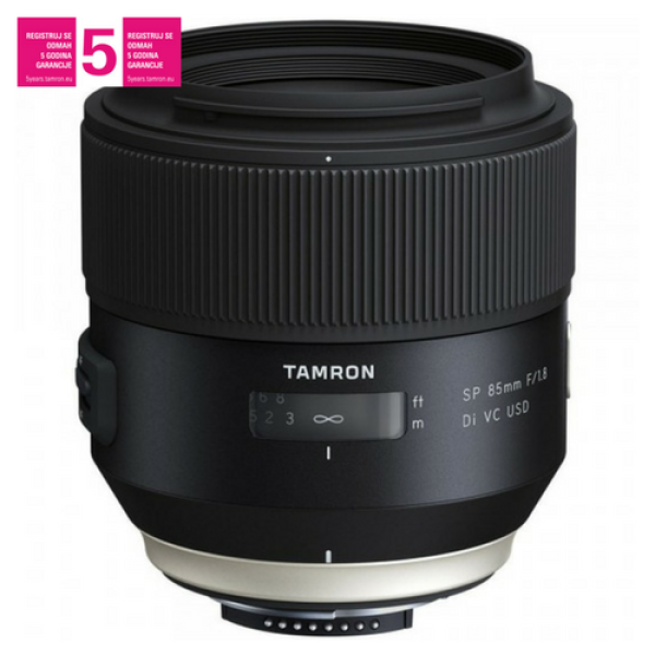 TAMRON SP 85mm f/1.8 Di VC USD za Canon 5 godina garancije