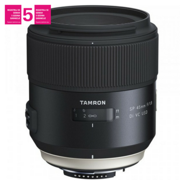 TAMRON SP 45mm f/1.8 Di VC USD za Nikon 5 godina garancije