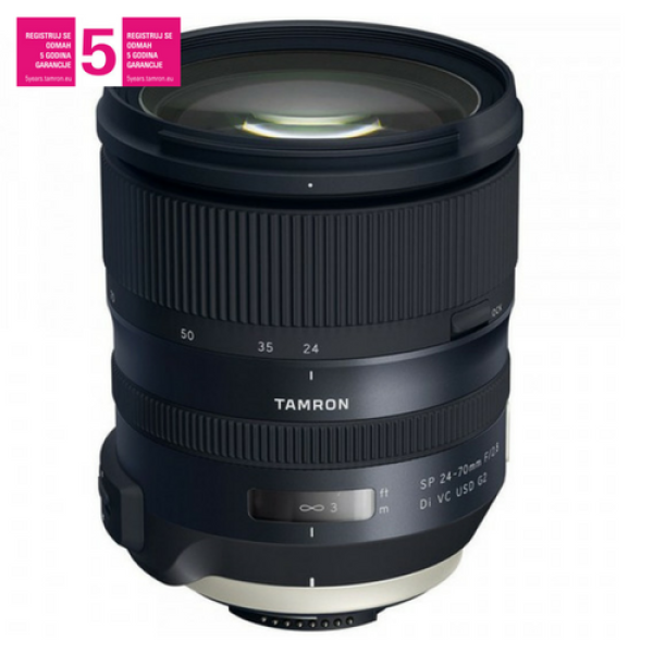 TAMRON SP 24-70mm f/2.8 Di VC USD G2 za Nikon 5 godina garancije