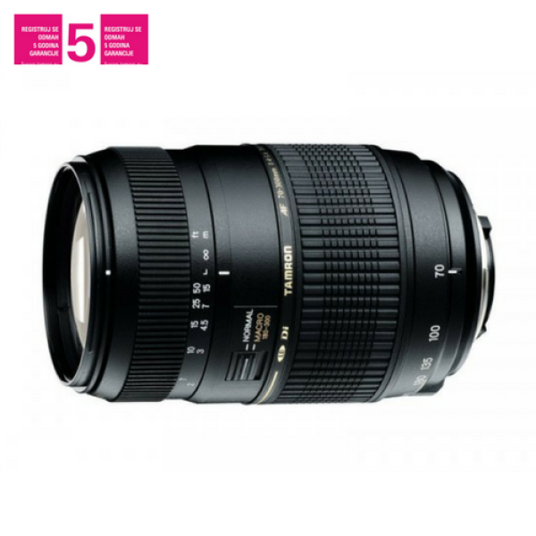 TAMRON AF 70-300mm f/4-5.6 Di LD Macro za Nikon