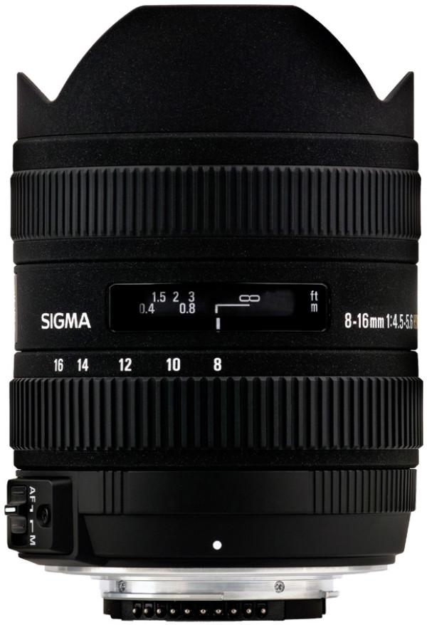 Sigma 8-16mm f/4,5-5,6 DC HSM za Canon