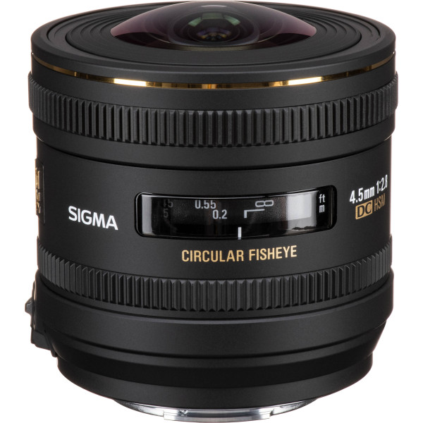 Sigma 4.5 mm f/2.8 EX DC Circular Fisheye za Nikon