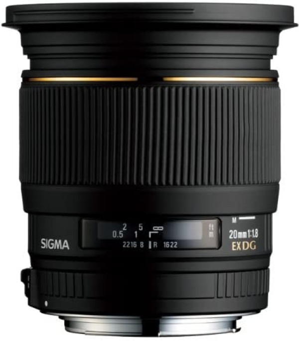 Sigma 20 mm f/1.8 EX Aspherical DG za Nikon