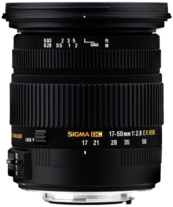 Sigma 17-50mm f/2,8 EX DC OS HSM za Canon