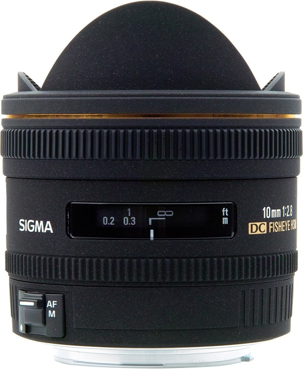 Sigma 10mm f/2,8 EX DC Fisheye za Nikon