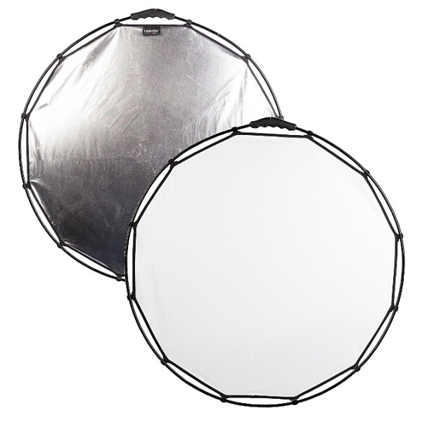 Lastolite Halo Compact Reflector LR3300 silver/white 82cm