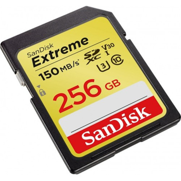 SanDisk SDXC 256GB Extreme 150mb/s