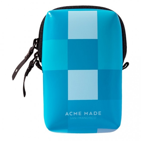 Acme Made Smart Little Pouch (blue gingham) futrola