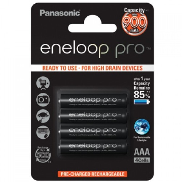 Panasonic Eneloop Pro 4 AAA punjive baterije