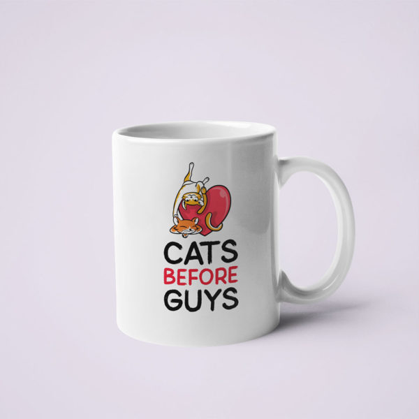 CATS BEFORE GUYS