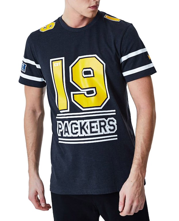 GREEN BAY PACKERS TEAM ESTABLISHED GREY T-SHIRT