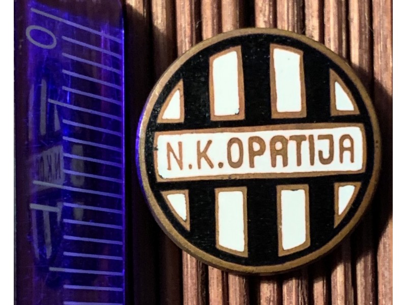 znacka nk Opatija fudbal emajl (1221.)