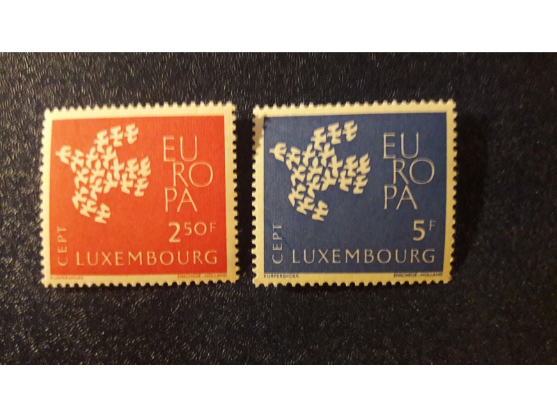 Luksemburg - Evropa CEPT čisto