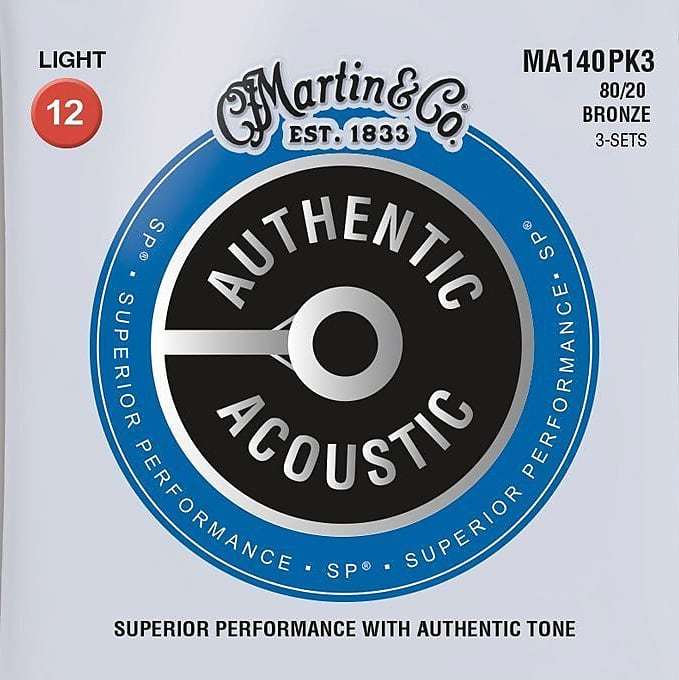 Martin MA 140 PK 3 žice za akustičnu gitaru 3-pack
