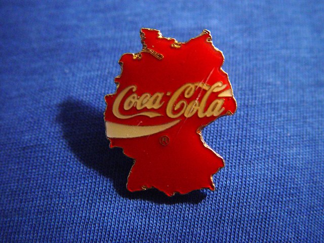 bedž značka, Coca Cola u obliku Nemačke, KRŠ