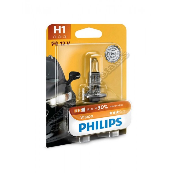 AUTO H1 12V 55W P14,5s VISION PHILIPS