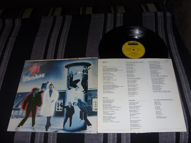 FEE ‎– Notaufnahme LP Marifon Germany 1981.