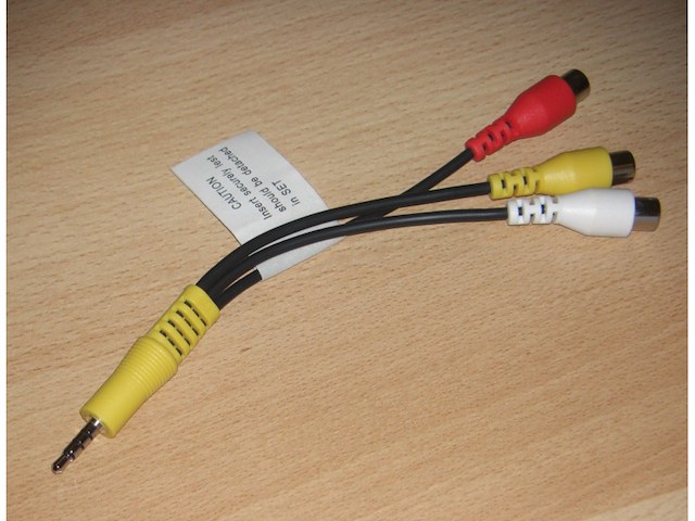 Kabl adapter 3,5mm - činč