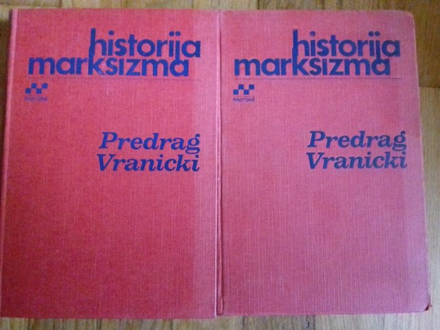 Historija marksizma 1-2, Predrag Vranicki