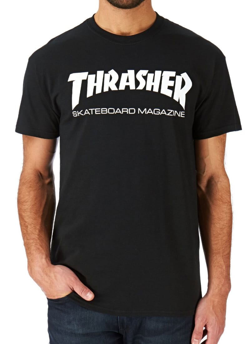 Thrasher Skate Mag crew Black