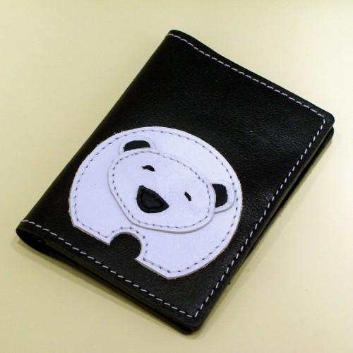 Novčanik za kreditne kartice sa 4 džepa sa belim medvedom