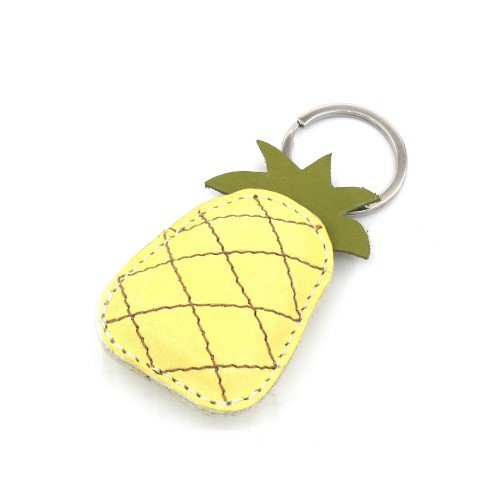 Kožni privesak ananas