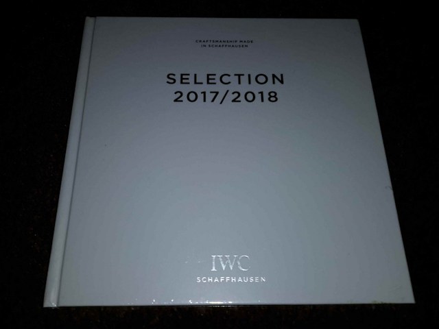 IWC Schaffhausen katalog 2017/2018 , U CELOFANU