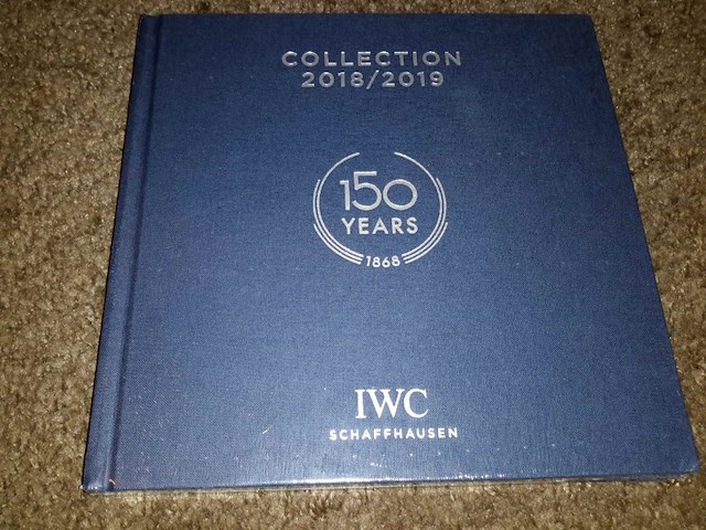 IWC Schaffhausen katalog 2018/2019 , U CELOFANU