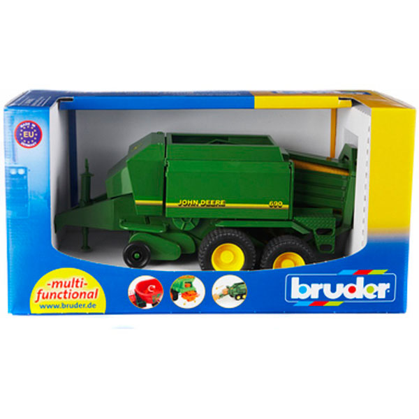 Prikolica John Deer Bruder balirka za seno 020170