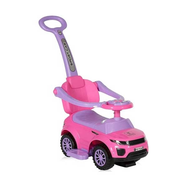 Guralica za decu sa ručkom RIDE-ON Auto Mercedes off road + handle pink Bertoni 10400030004