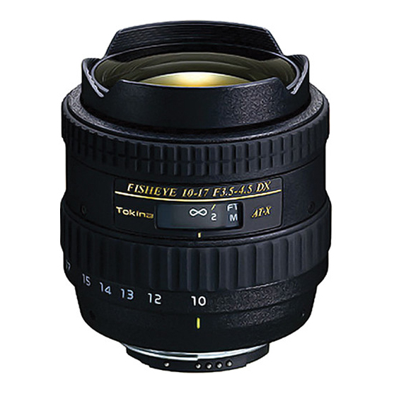 Tokina AT-X AF DX Fisheye 10-17mm f/3.5-4.5 za Nikon