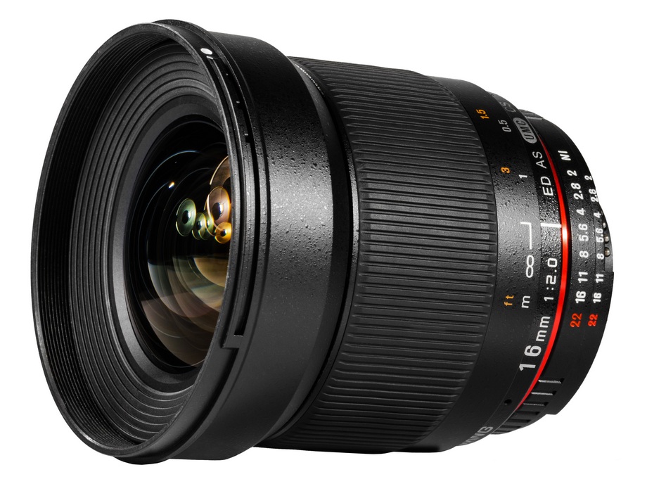 Samyang 16mm F/2.0 ED AS UMC CS za Nikon