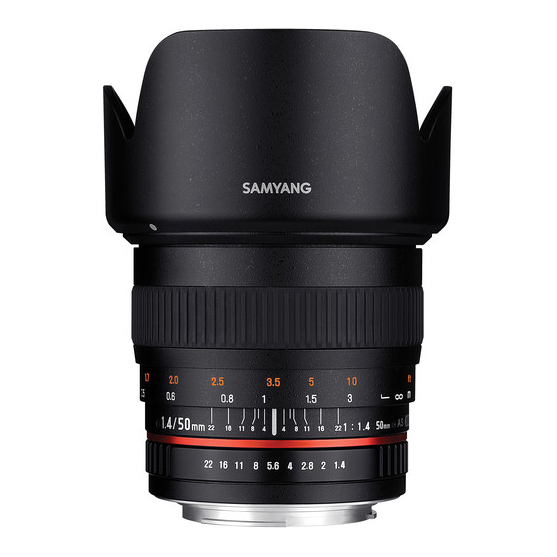 Samyang 50mm f/1.4 AS UMC za Nikon