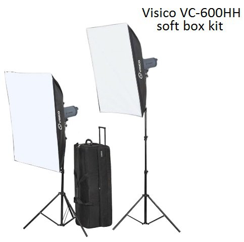 Visico VC-600HH PLUS SOFTBOX KIT