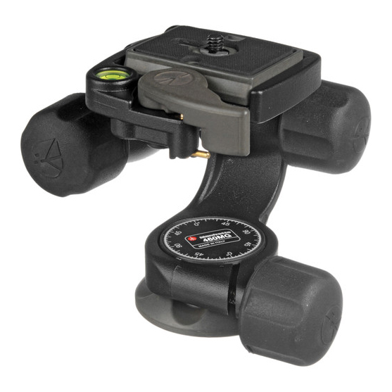 Manfrotto 460MG 3-Way Pan-and-Tilt Head