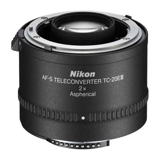 Nikon AF-S Teleconverter TC-20E III