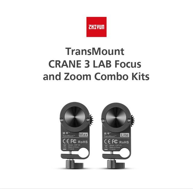 Zhiyun-Tech TransMount Crane 3 LAB Focus and Zoom Combo Kits