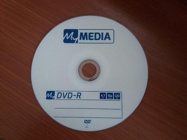 MYMEDIA DVD-R 4.7GB 16X (50 praznih diskova)