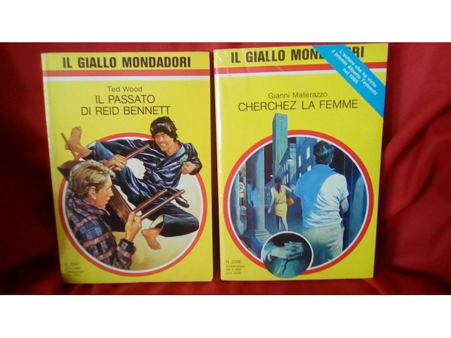 IL GIALLO MONDADORI  Ted Wood / Gianni Materazzo