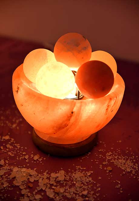 Lampa od himalajske soli – Vatrene kugle