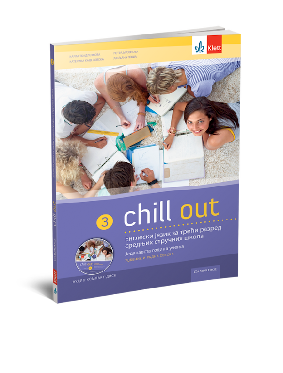 Chill out 3, udžbenik i radna sveska + CD