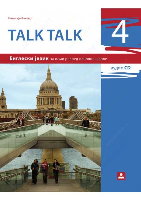 TALK TALK 4 - udžbenik sa elektronskim audio dodatkom za četvrtu godinu učenja