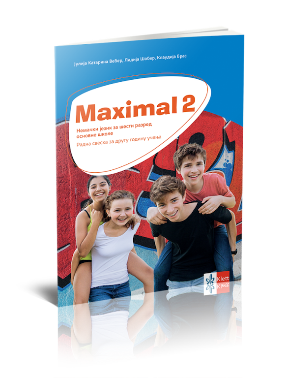 Nemački jezik 6, radna sveska „Maximal 2“ + CD