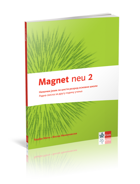 Nemački jezik 6, radna sveska „Magnet neu 2“ + CD